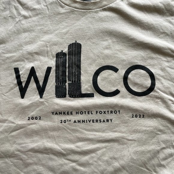 Shirts | Wilco Yankee Hotel Foxtrot Anniversary Tour Shirt 222 Rare ...